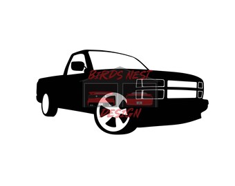 Chevrolet Silverado Color Svg,ai,eps,png,jpg - Etsy