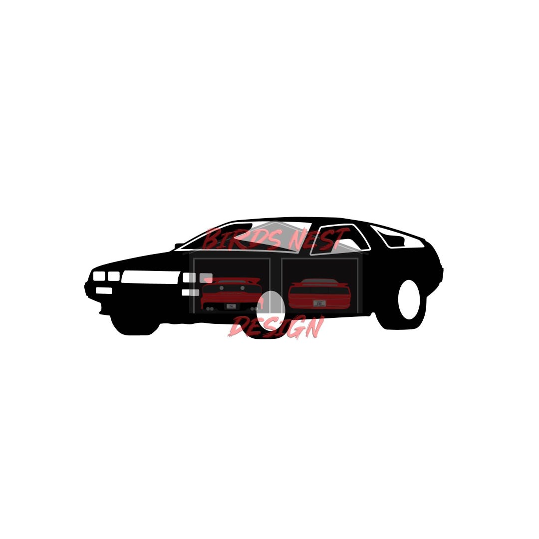 Delorean SVG EPS PNG - Etsy