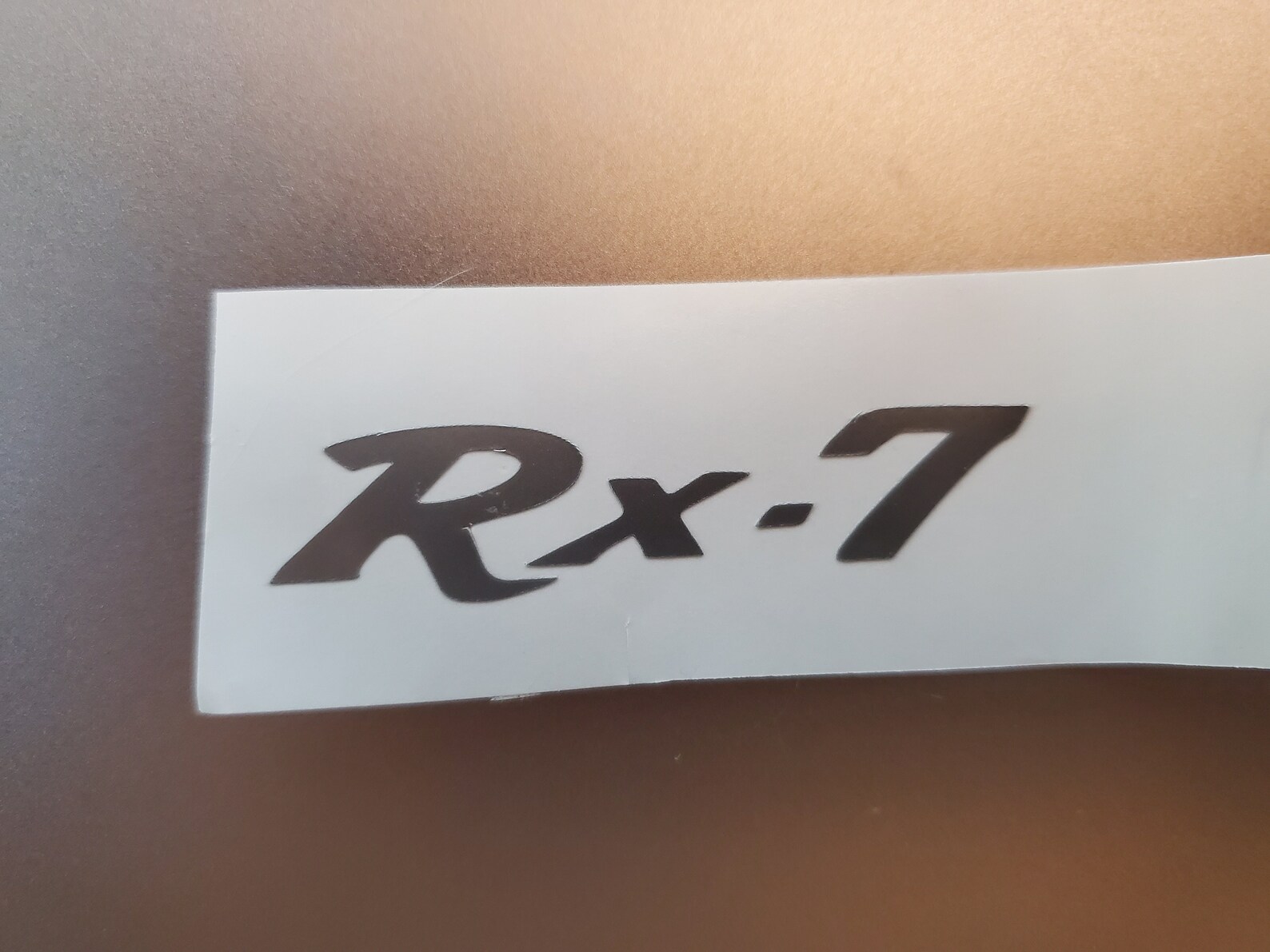 Mazda Rx-7 Logo Vinyl Sticker - Etsy