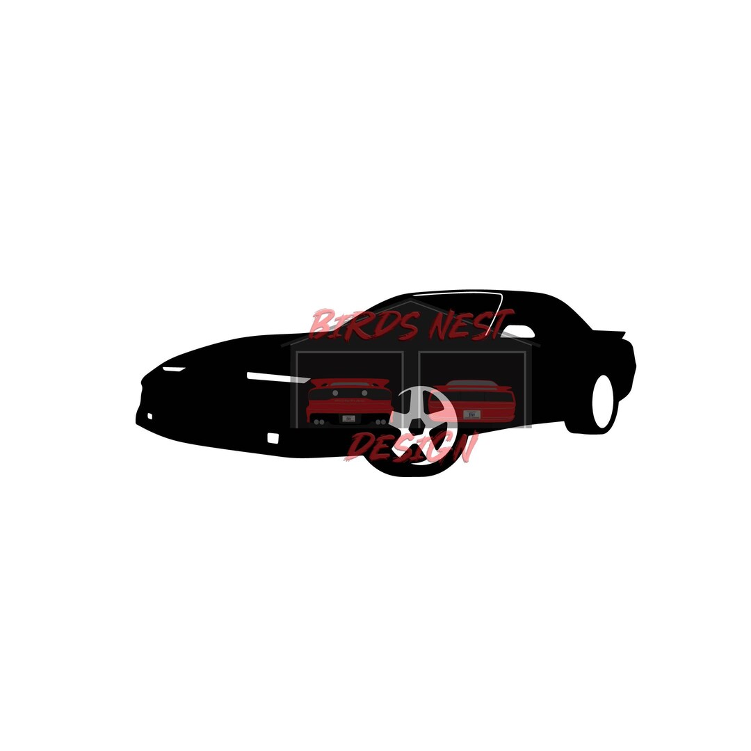 1989 Pontiac Trans Am Silhouette SVG EPS PNG - Etsy