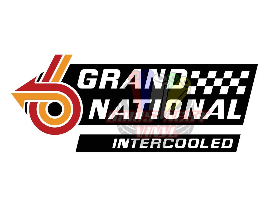 Buick Grand National Logo SVG PNG - Etsy