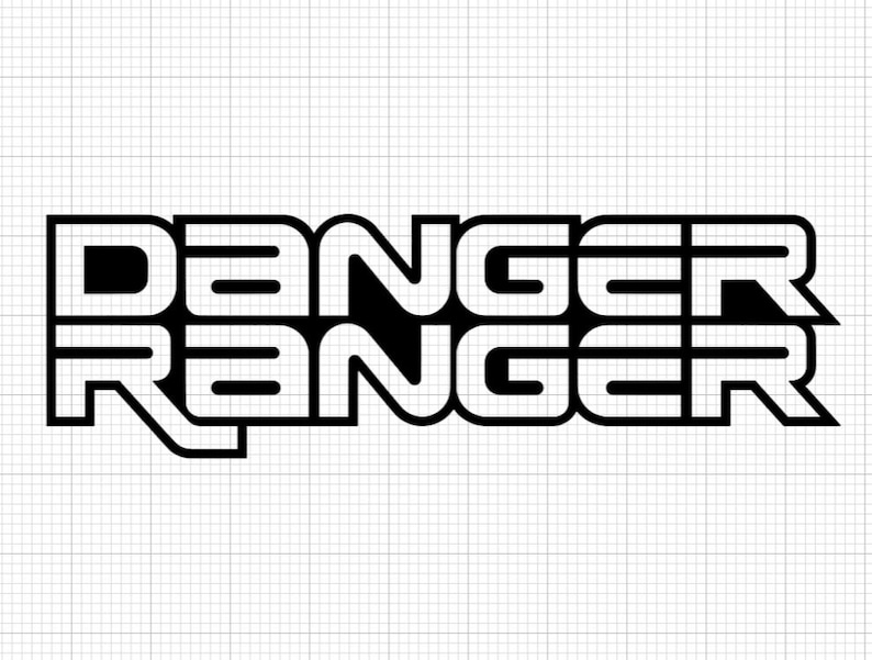 Ford Danger Ranger Logo Vinyl Sticker - Etsy