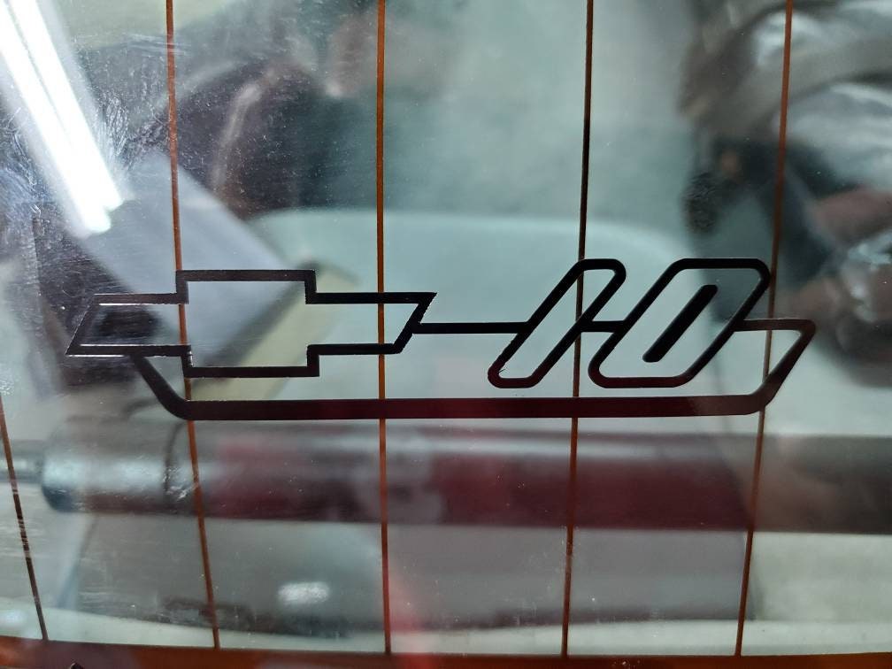 Chevrolet C10 Truck Logo Vinyl Sticker - Etsy Hong Kong