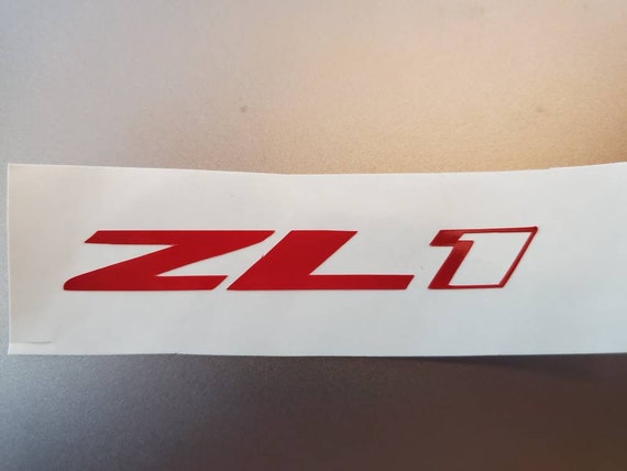 Chevrolet Camaro ZL1 Logo Vinyl Sticker | Etsy