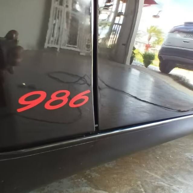 Porsche 986 Logo Vinyl Sticker - Etsy