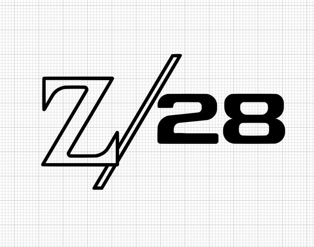 Chevrolet Camaro Z28 Logo Vinyl Sticker - Etsy
