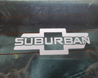 Chevy Suburban Logo - Etsy