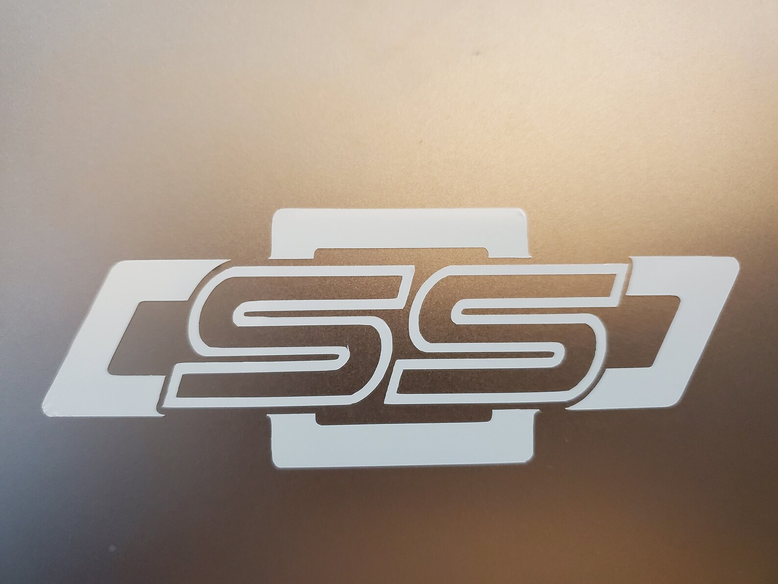 Chevrolet SS Bowtie Logo Vinyl Sticker - Etsy