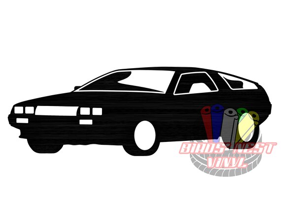Delorean DMC SVG PNG Siluetas - Etsy España