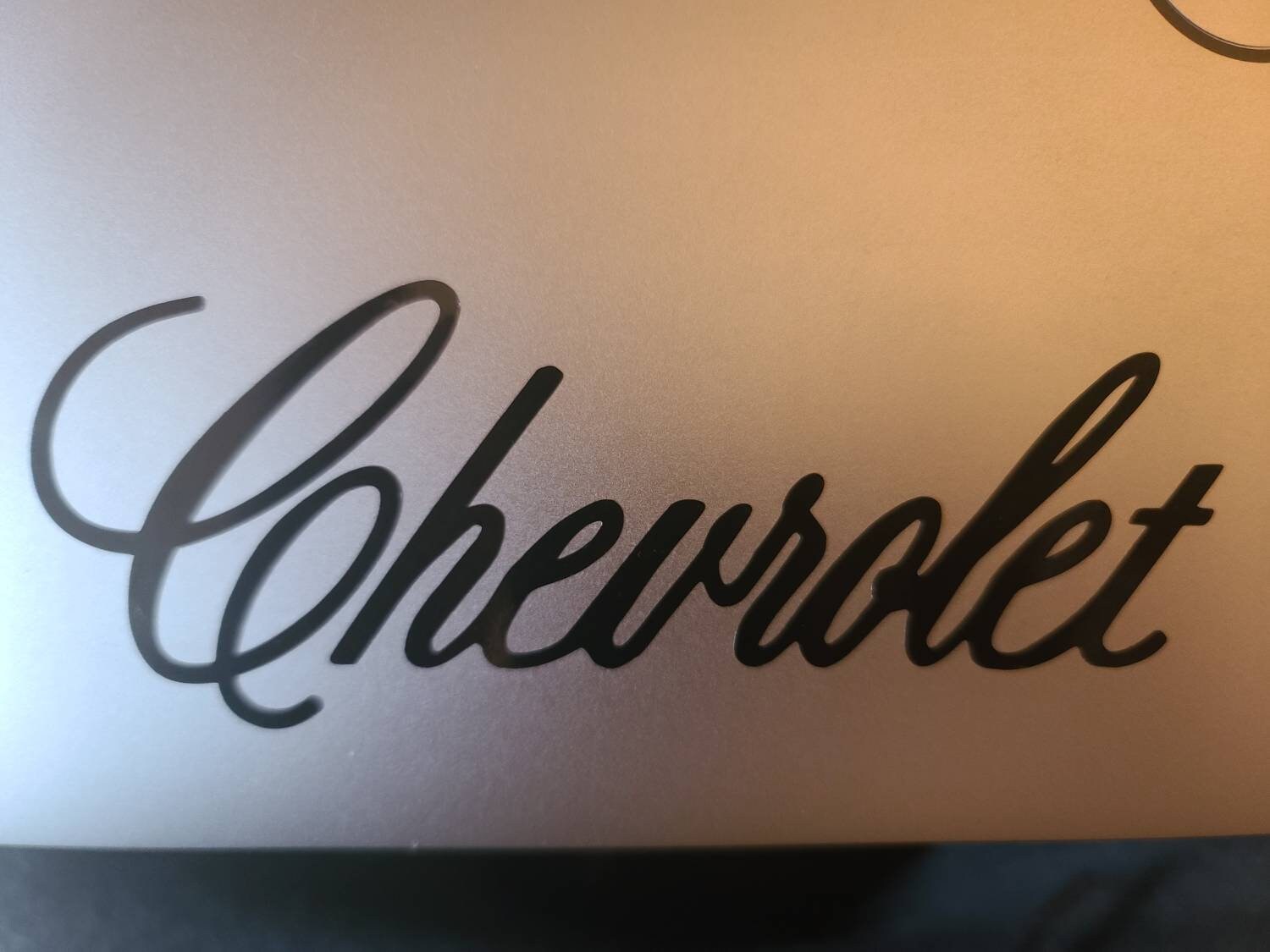 Chevrolet Script Logo Vinyl Sticker - Etsy