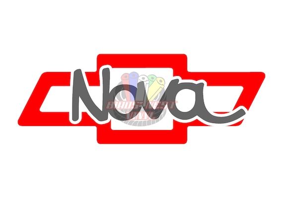 Chevrolet Nova Bowtie SVG PNG - Etsy