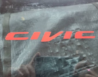 Honda Civic Vinyl - Etsy