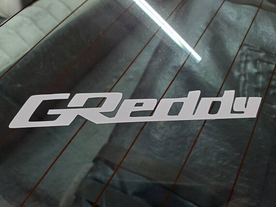 Greddy Logo Vinyl Sticker - Etsy