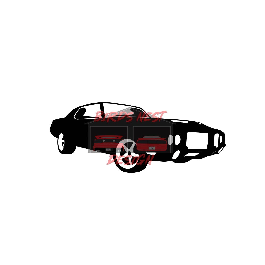 1972 Oldsmobile 442 Silhouette SVG EPS PNG - Etsy