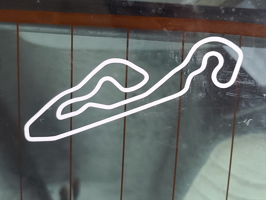 NCM Motorsports Park Grand Full Course Outline Vinyl Sticker - Etsy