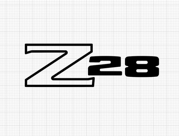 Chevrolet Camaro Z28 Logo Vinyl Sticker - Etsy