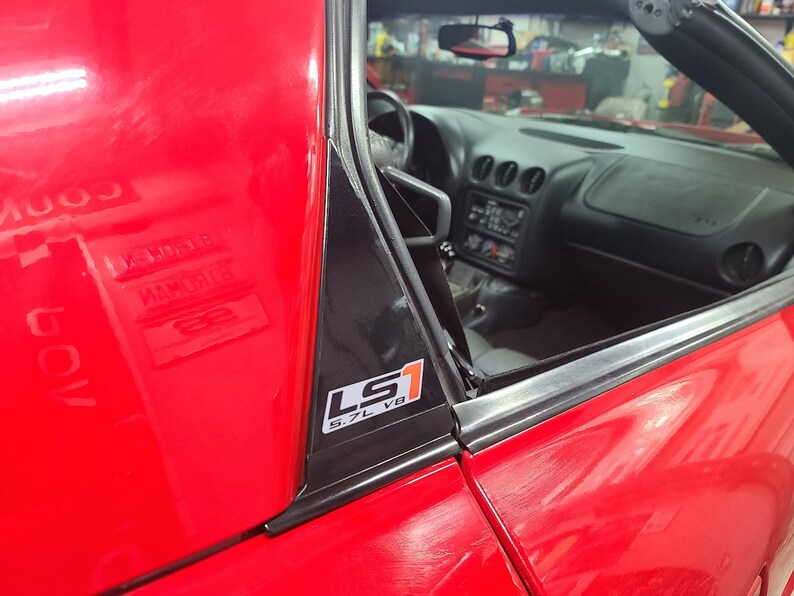 93-02 Pontiac Firebird Formula Trans Am Camaro SS Z28 LS1 Logo Sail ...