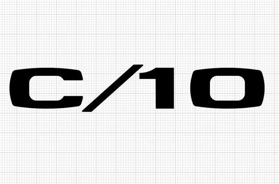 Chevrolet C10 Truck Logo Vinyl Sticker | Etsy Ireland