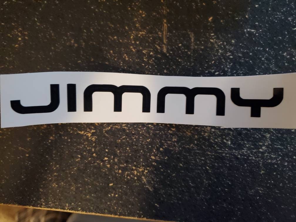 GMC Jimmy Logo Vinyl Sticker - Etsy UK