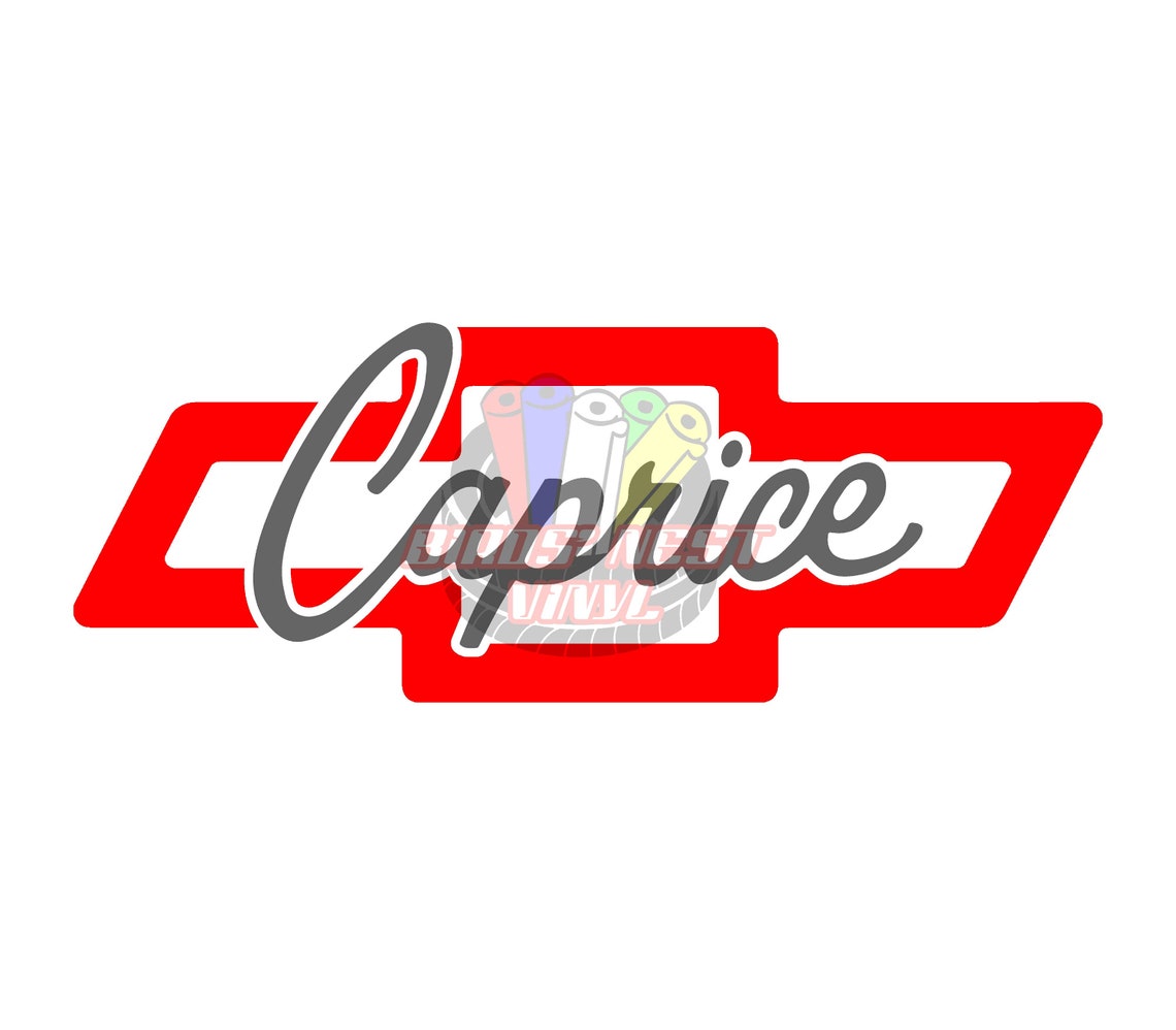 Chevrolet Caprice Bowtie SVG PNG - Etsy