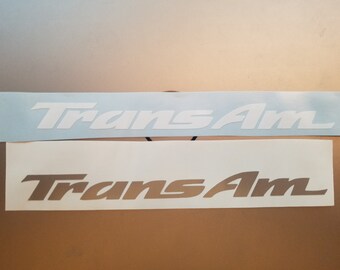 Trans Am Sticker - Etsy