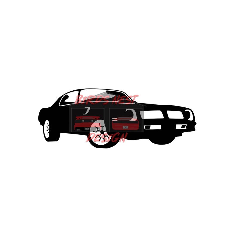 1976 Pontiac Trans Am Silhouette SVG EPS PNG - Etsy