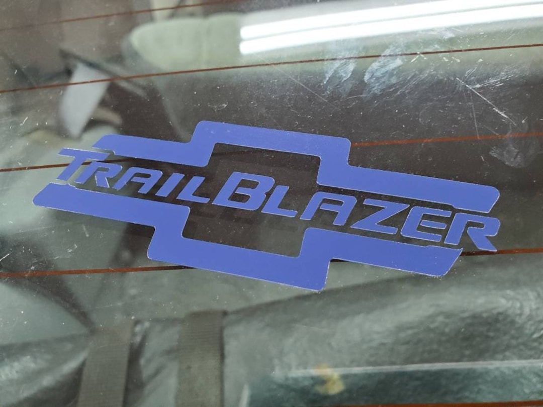 Chevrolet Trailblazer Bowtie Logo Vinyl Sticker - Etsy