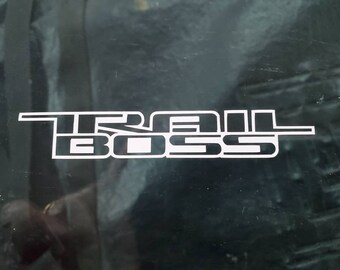 Trail Boss Sticker - Etsy