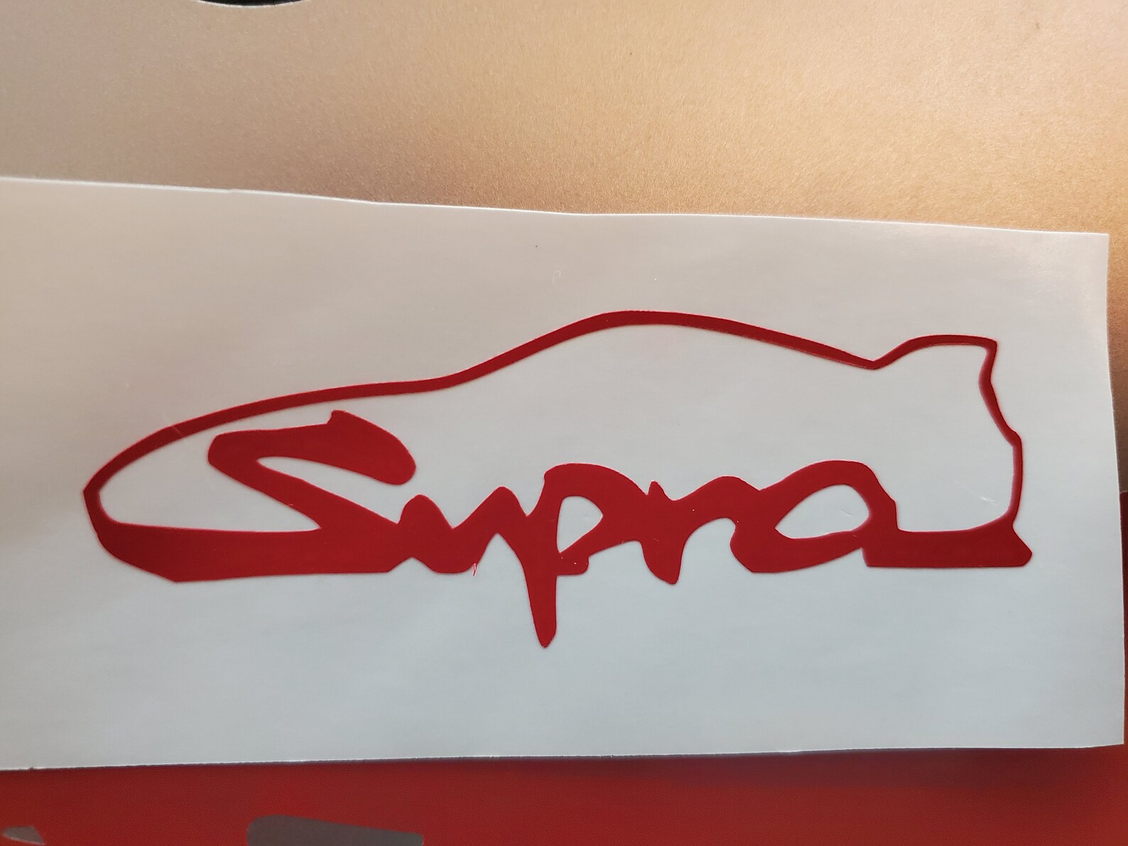 Toyota Supra MK4 logo vinyl sticker - Etsy Schweiz