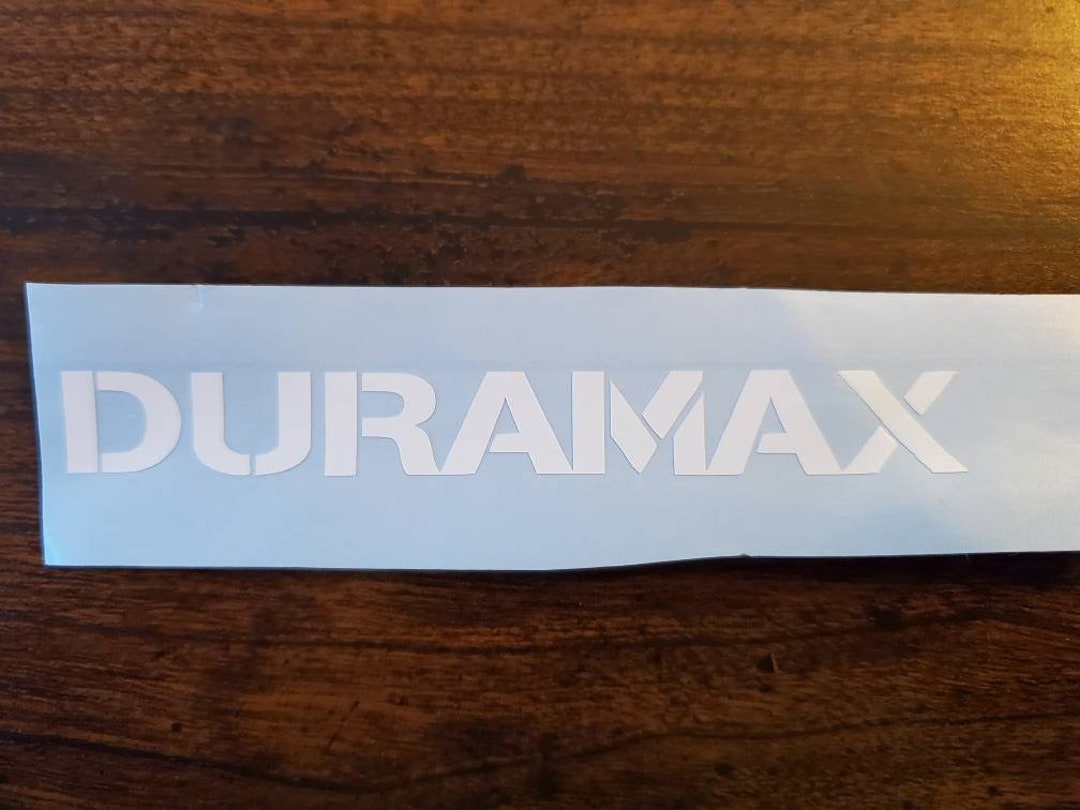Duramax Diesel Logo Vinyl Sticker - Etsy