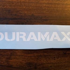 Duramax Diesel Logo Vinyl Sticker - Etsy