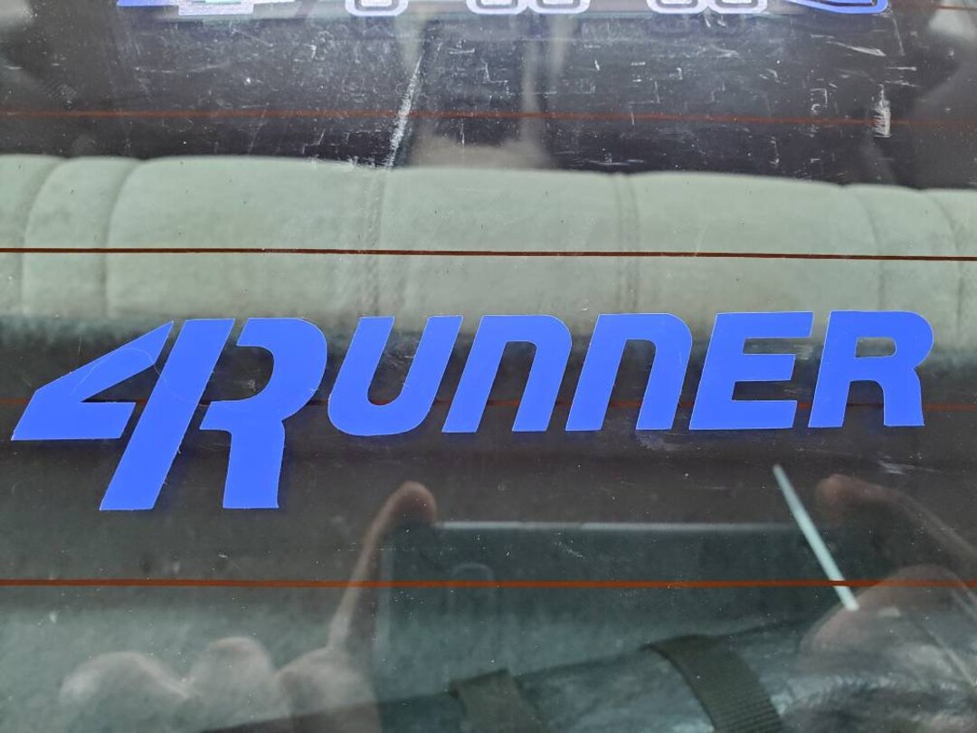 Toyota 4runner Logo Vinyl Sticker - Etsy Ireland
