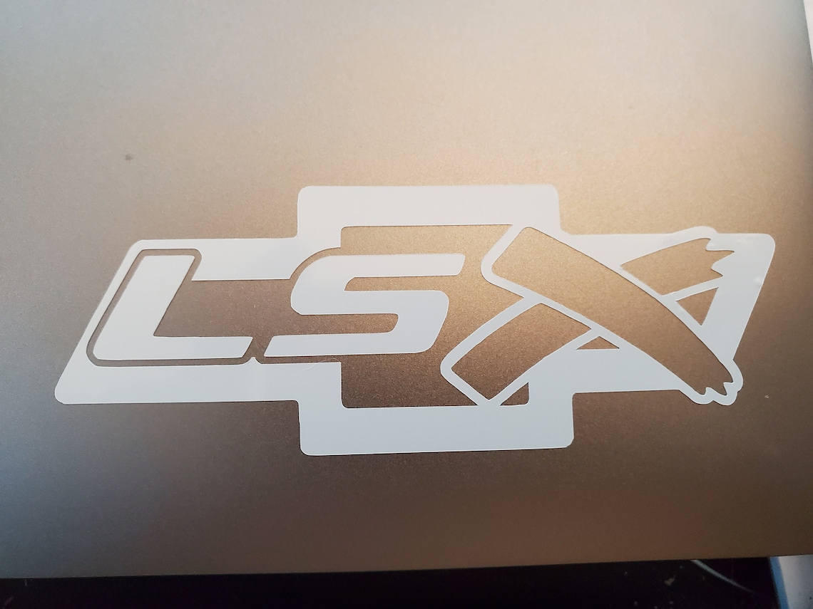 Chevrolet LSX Bowtie Logo Vinyl Sticker - Etsy