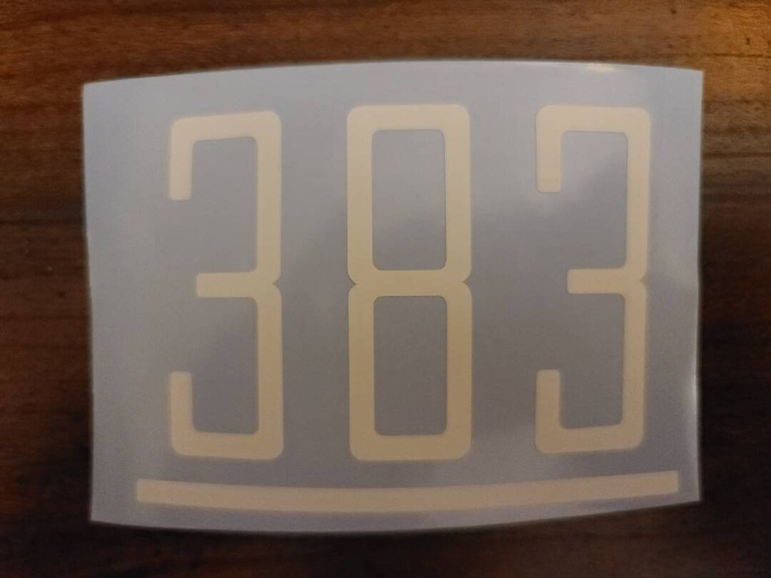 Chevrolet Vintage 383 Logo Vinyl Sticker - Etsy