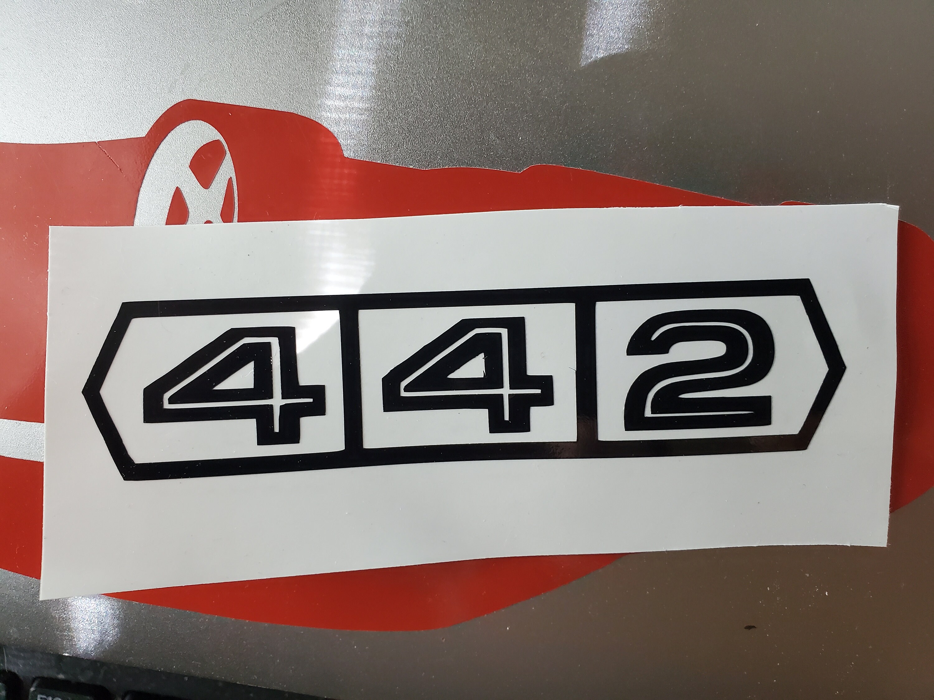 Oldsmobile 442 logo vinyl sticker | Etsy