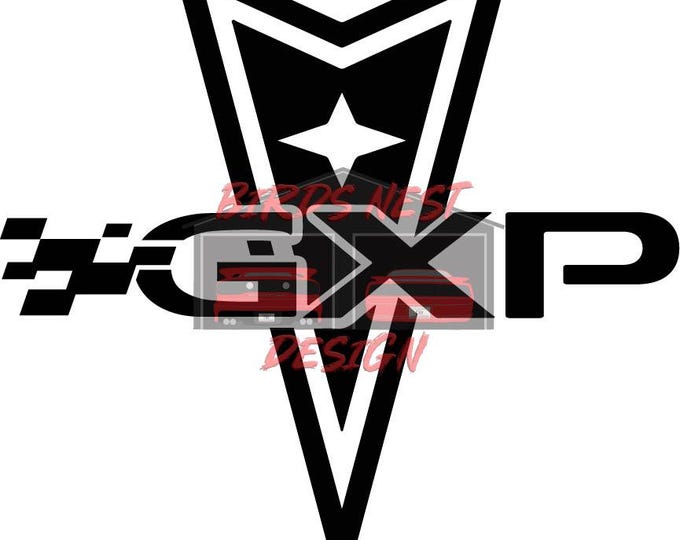 Pontiac GXP Arrowhead Logo SVG EPS - Etsy