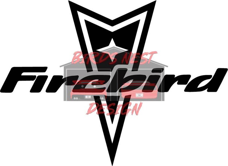 4th Gen Firebird 98-02 Font Arrowhead Logo SVG PNG EPS - Etsy