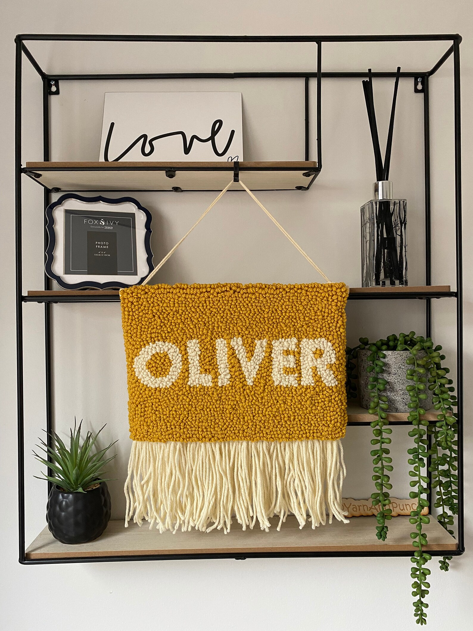 Large Custom Name Wall Hanging Personalised Nursery Decor - Etsy UK