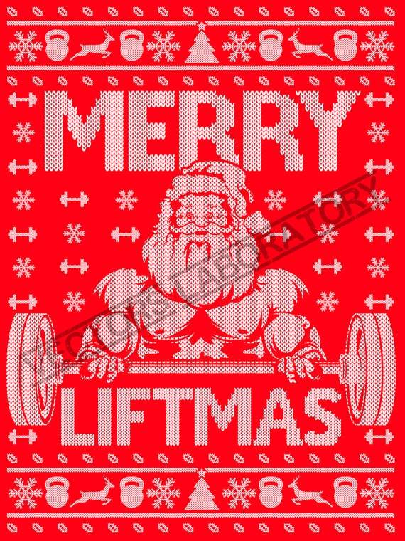 Jacked Santa Vector Clip Art SVG Holiday Cutter | Etsy