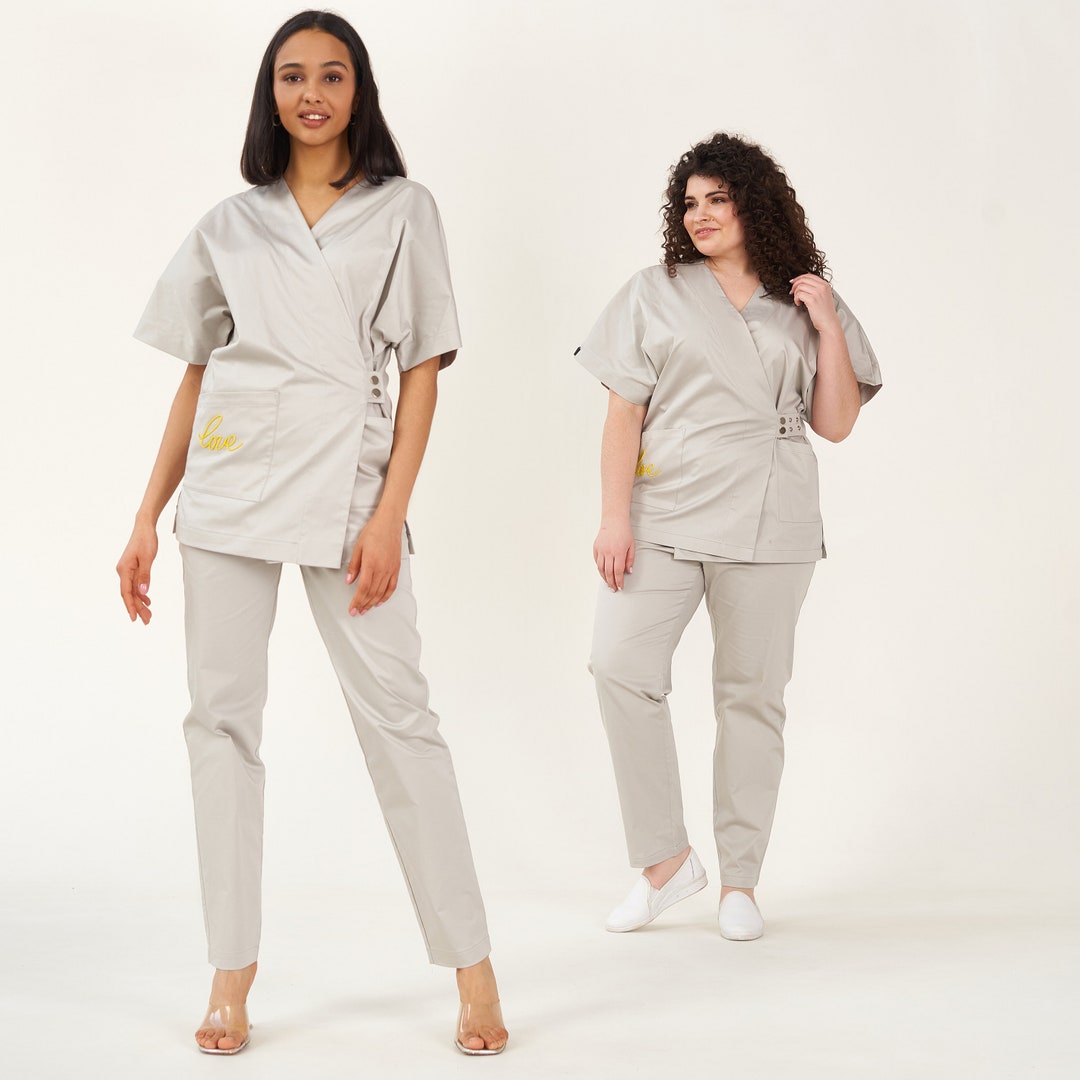 Medicine Scrub Set for Future Doctor Assistant Scrubs Uniform School ...