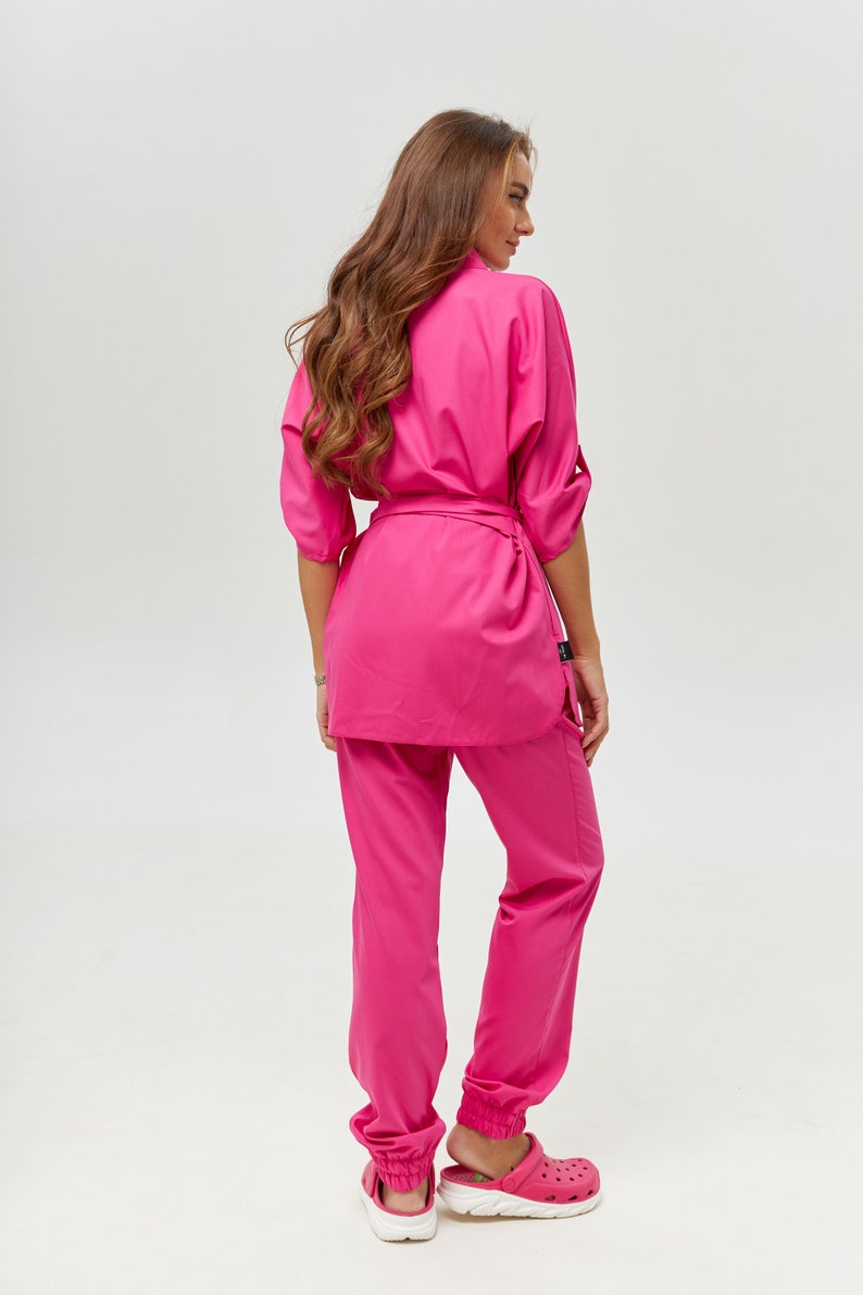 Beauty Salon Uniform Esthetician Uniform of Coat and Pants Cosmetology ...