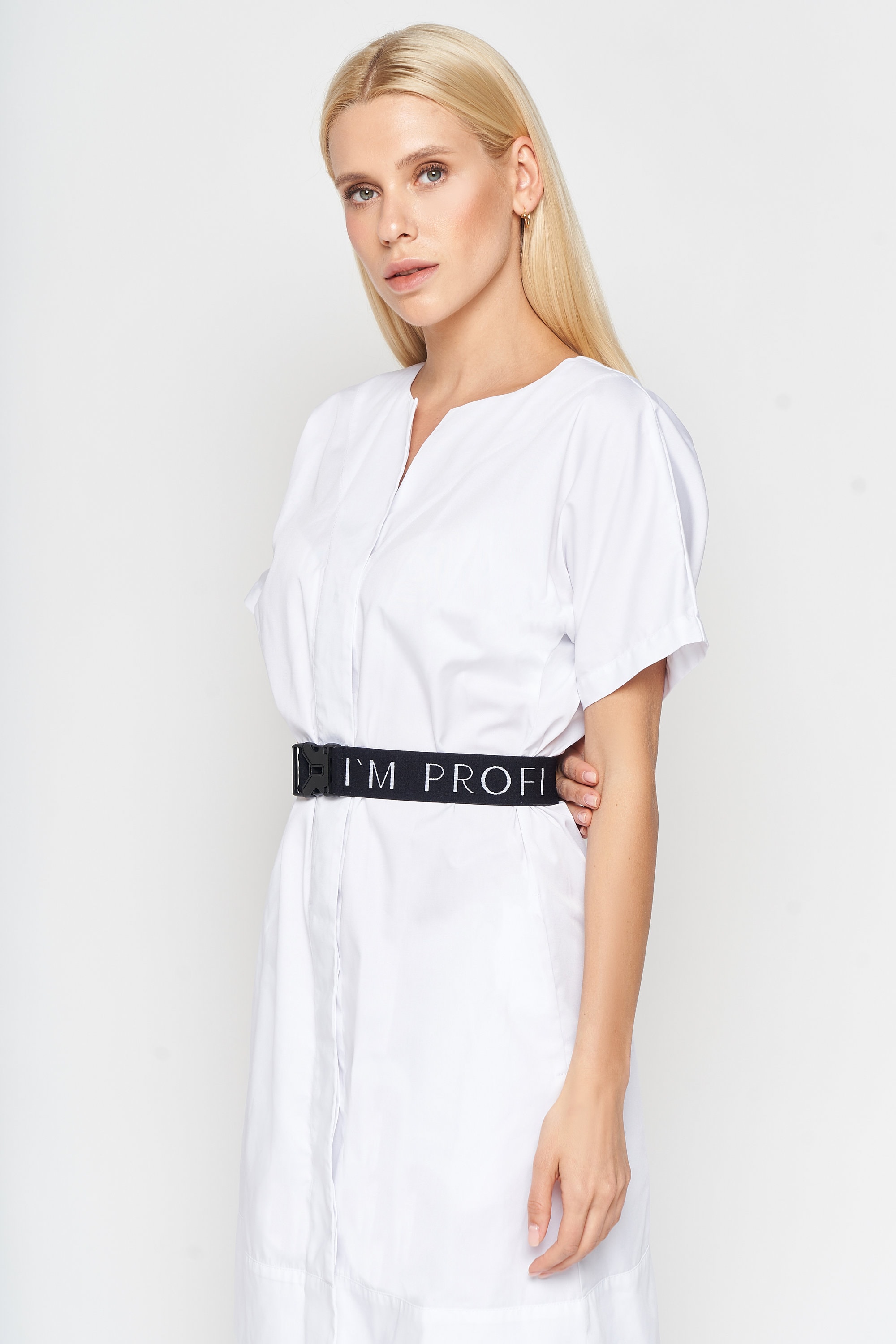 White Cosmetologist Dress Uniform for Beauty Masters Medical - Etsy