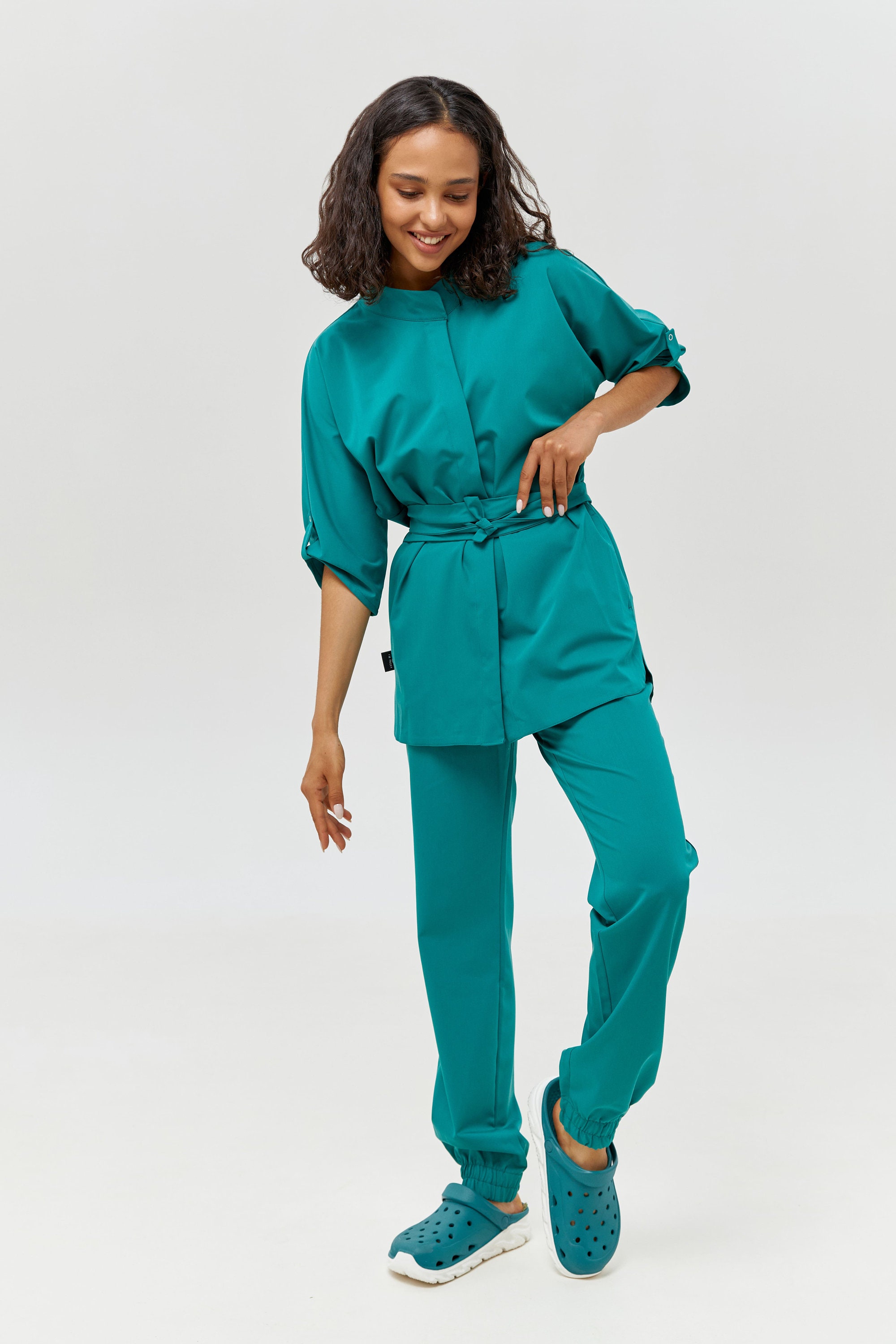 Beauty Salon Uniform Esthetician Uniform of Coat and Pants Cosmetology ...