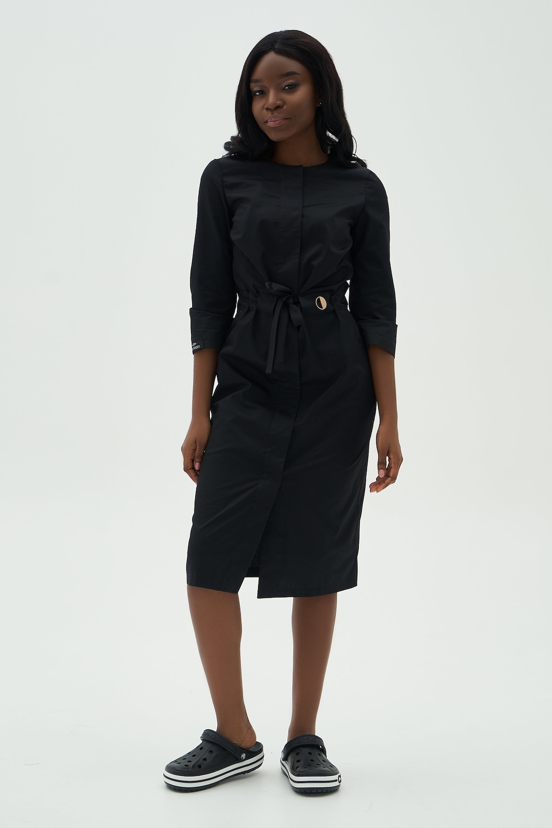 Black Esthetician Dress Uniform for Beauty Masters, Uniform for ...