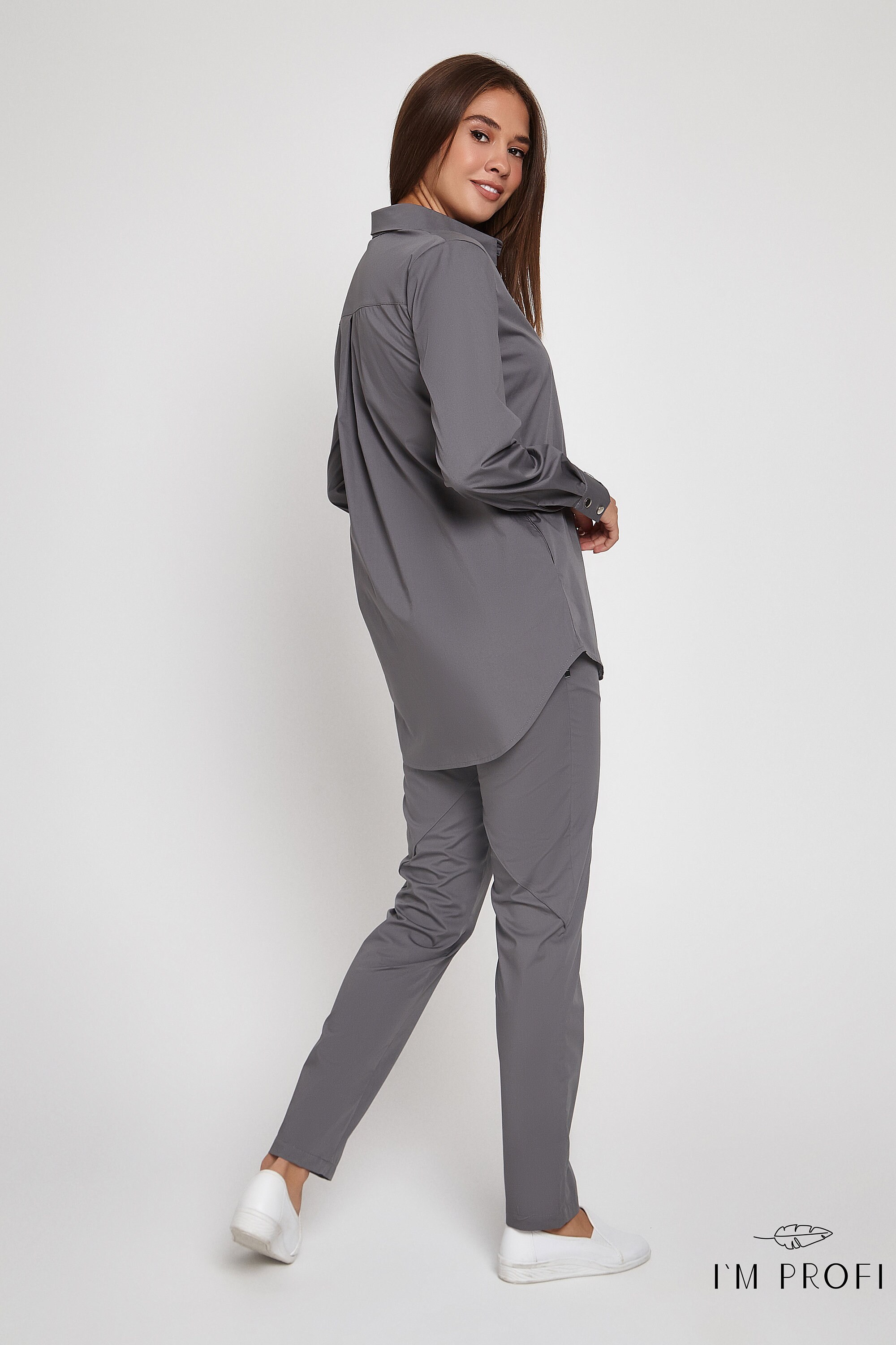 Dentist Clothes Women Beautician Uniform Scrub Set Nurse Blouse and ...