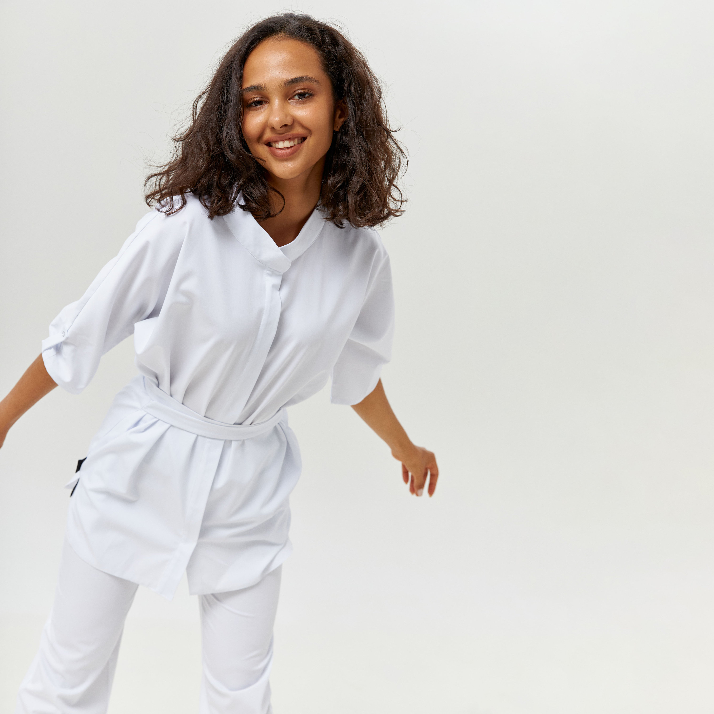 Beauty Salon Uniform Esthetician Uniform of Coat and Pants Cosmetology ...