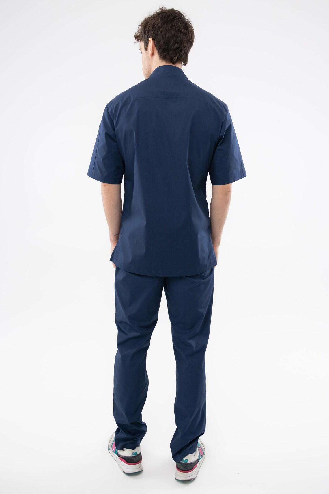 Men’s Scrub Set for Doctors Nurses Dentists Surgeons and Healthcare ...