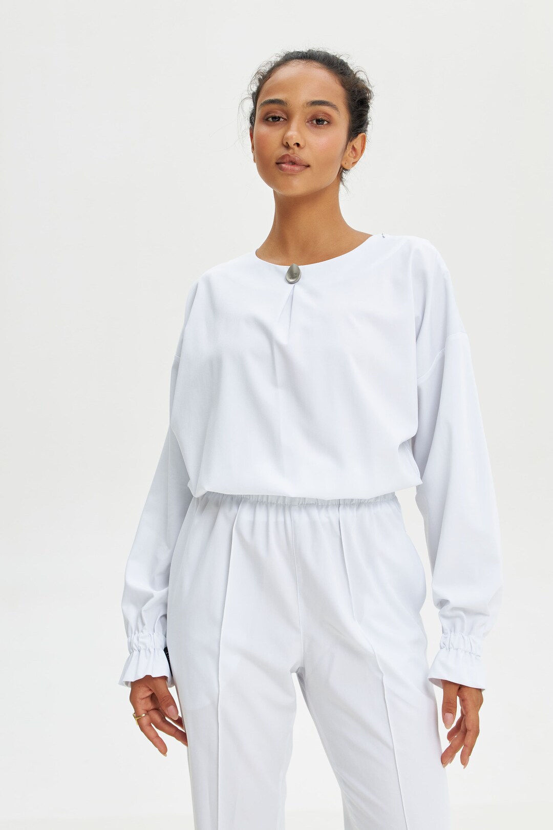 Esthetician Shirt and Pants for Women Personalized Scrubs Uniform for ...