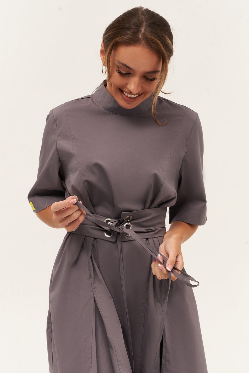 Blue Cosmetologist Dress Uniform for Beauty Masters Medical - Etsy