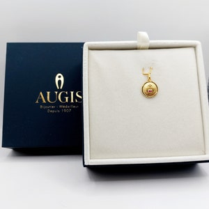 French Augis Love Charm 18k Gold "+ Qu'hier - Que Demain" L'essentielle ...